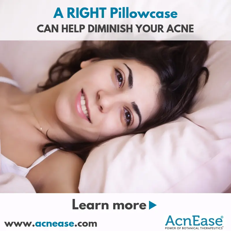 How a RIGHT Pillowcase Can Help Diminish Your Acne? | Blog
