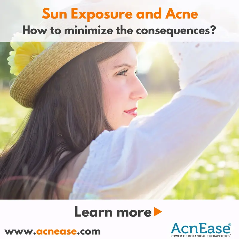Sun Exposure and Acne: How to minimize the consequences? | Blog